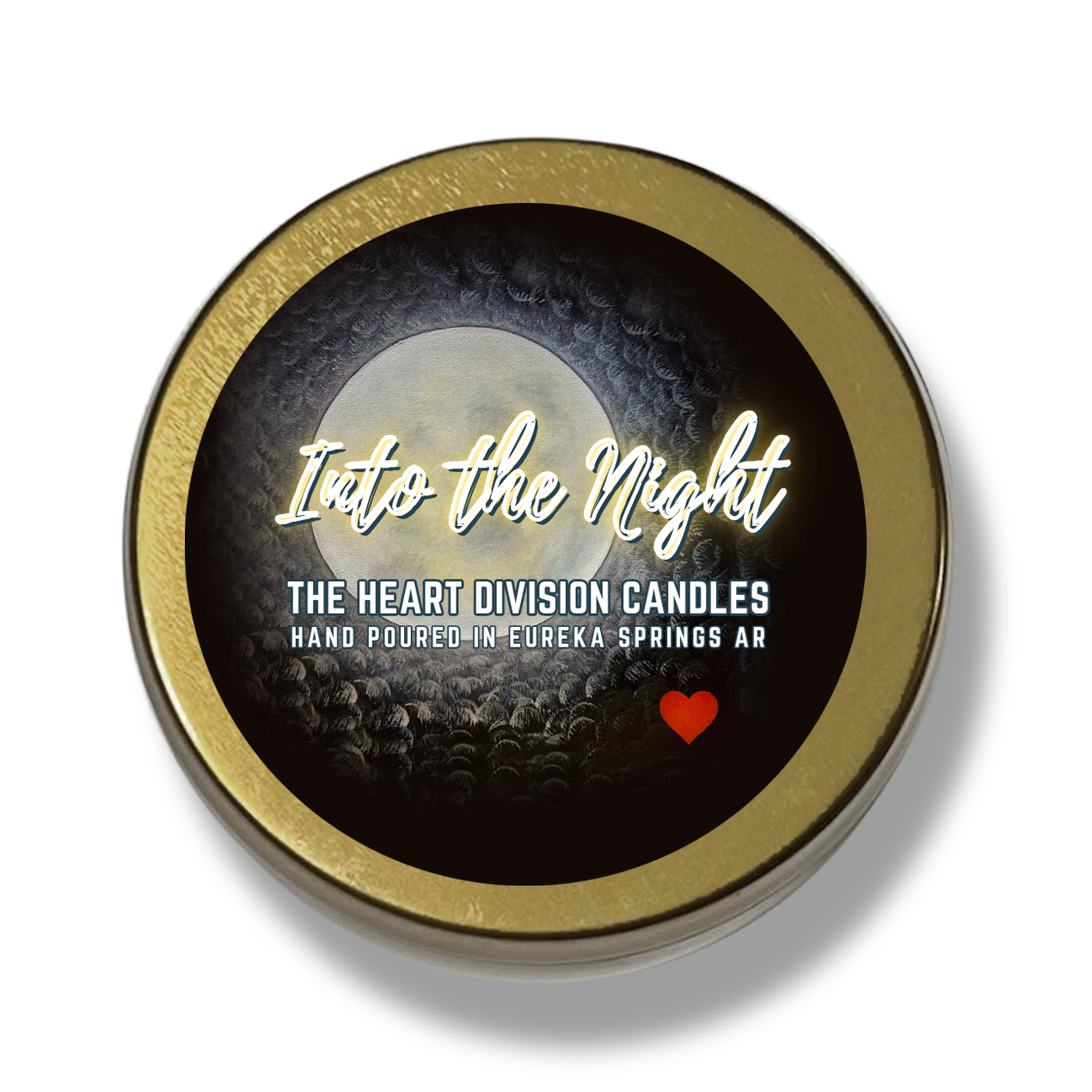 "Into the Night" Candle | The Heart Division | Eureka Springs, AR.
