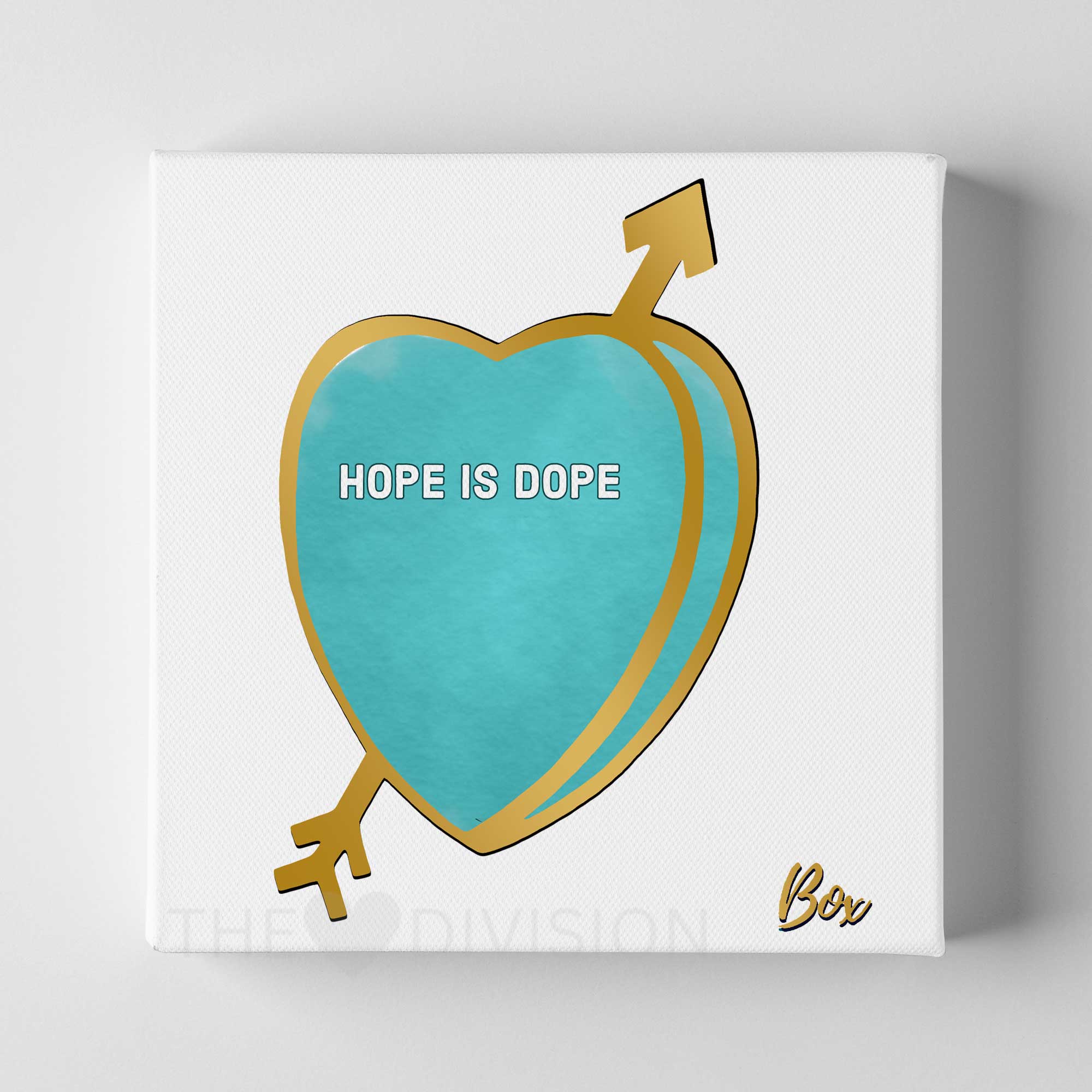 Candy Conversation Hearts - "Hope is Dope" Print